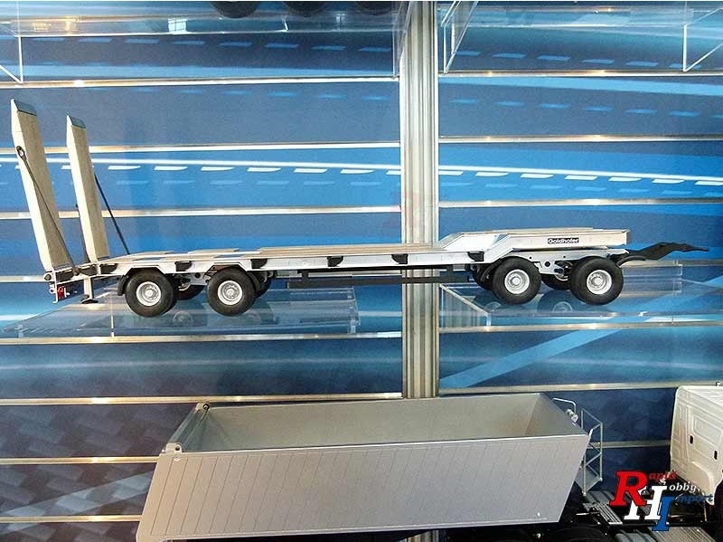 CARSON 907400 1/14 Goldhofer TU-4 Dieplader2+2 aanhanger - Pakket