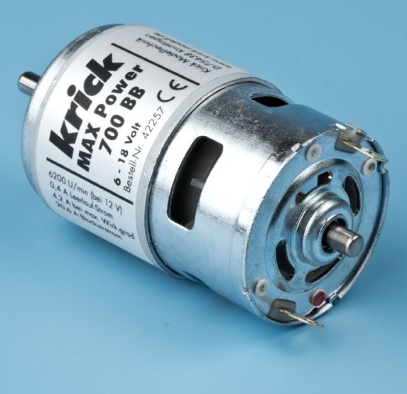 Krick 42257 MAX POWER 700 Elektromotor - Pakket