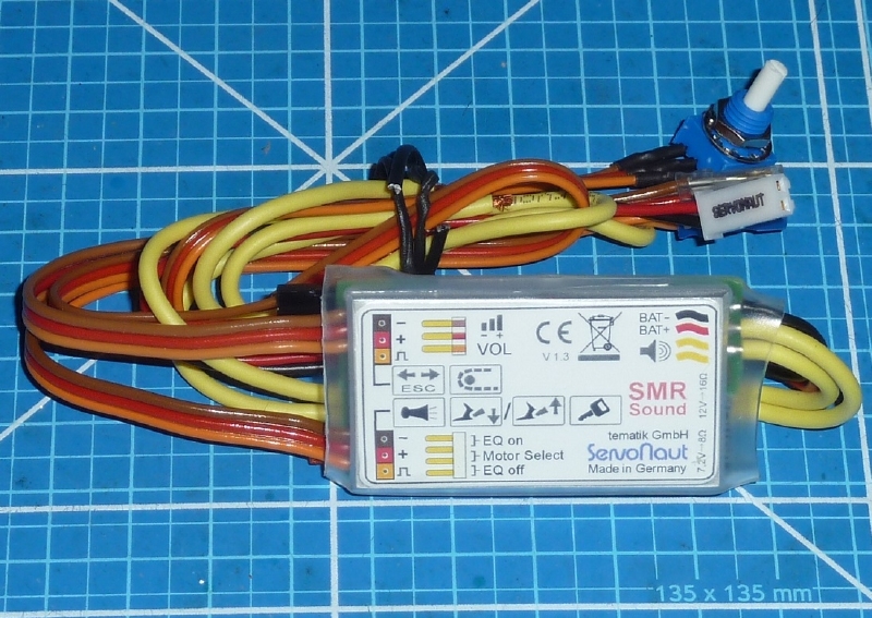 Servonaut SMR Soundmodul Wheelloader, Rupsdozer - Pakket