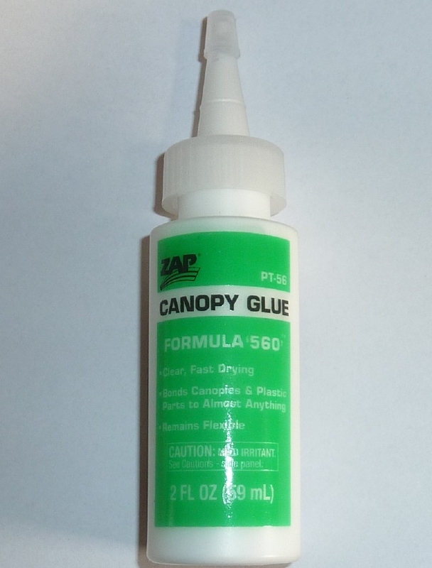 ZAP PT56 R/C Formula 560 Canopy Glue 85ml - Pakket